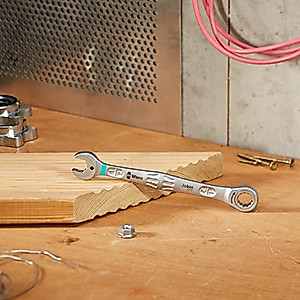 Wera - 5073283001 4013288167385 Ratcheting Combination Wrench Joker 1"/2x177mm, Multi