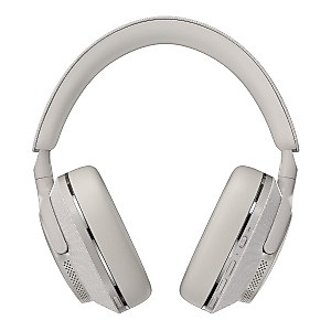 Bowers & Wilkins Px7 S2 Over-Ear Headphones - Advanced Noise Cancellation, Technical Fabrics, 30-Hour Battery Life, 15-Min Quick Charging, Grey