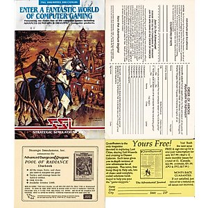 Pool of Radiance - Commodore 64