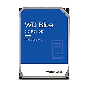 Western Digital 3TB WD Blue PC Internal Hard Drive HDD - 5400 RPM, SATA 6 Gb/s, 64 MB Cache, 3.5" - WD30EZRZ