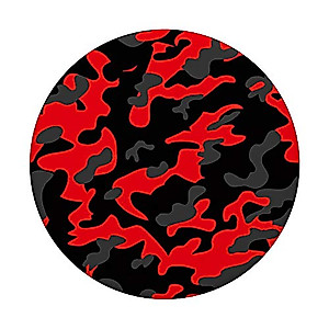 Red Camo Military Elite Camouflage PopSockets PopGrip: Swappable Grip for Phones & Tablets