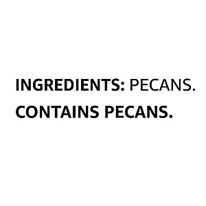 Amazon Brand - Happy Belly Pecan Halves, No Added Salt, 16 ounce (Pack of 1)