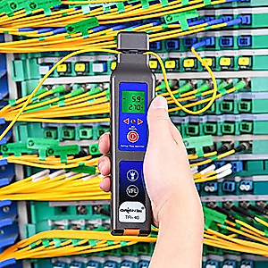 ORIENTEK TFI-40 Optical Fiber Identifier All-in-one Chuck Live with 10mw VFL 800nm-1700nm Fiber Detector Fiber Traffic Identifier OFI