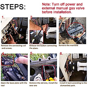 Timilge 77707-0001 Manifold Bypass Valve Kit Replacement for Sta-Rite Max-E-Therm Spa and Pool Heater fit Mastertemp Pool and Spa Heater