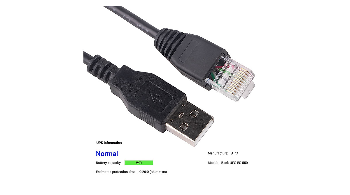 NC Replacement APC UPS USB Cable AP9827 6 Ft – Secure Connection