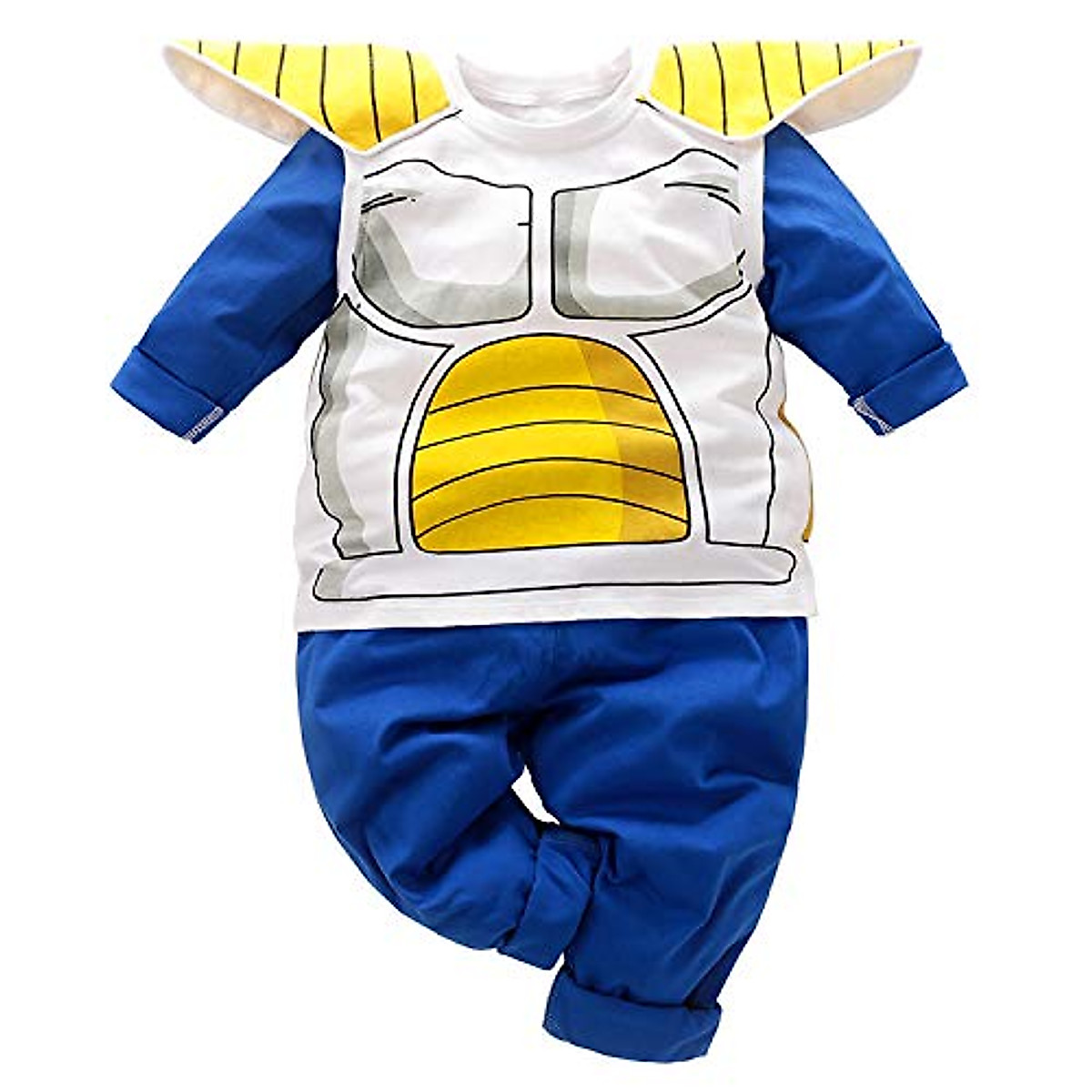 Kids Toddler Infant Baby Boys Clothes Halloween Cosplay Funny Tops Sweatsuit+Pants Outfit Set
