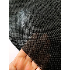 MAROBEE Black Lightweight Fusible Interfacing Iron On for Sewing Projects, (40 Inch x 3 Yard) Non-Woven