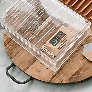 Boveda 69% Two-Way Humidity Control Packs For Plastic and Wood Containers Size 60 – 4 Pack – Moisture Absorbers – Humidifier Packs – Hydration Packets in Resealable Bag