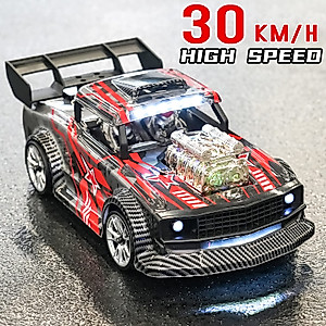 GoolRC RC Drift Car 1/18 RC Car Fast and Furious Cars Remote Control Car for Boys 8-12 2.4GHz 4WD 30km/h RC Race Car Full Scale High Speed Kids Gift RTR with ESP Function RC Truck RC Car for Kids
