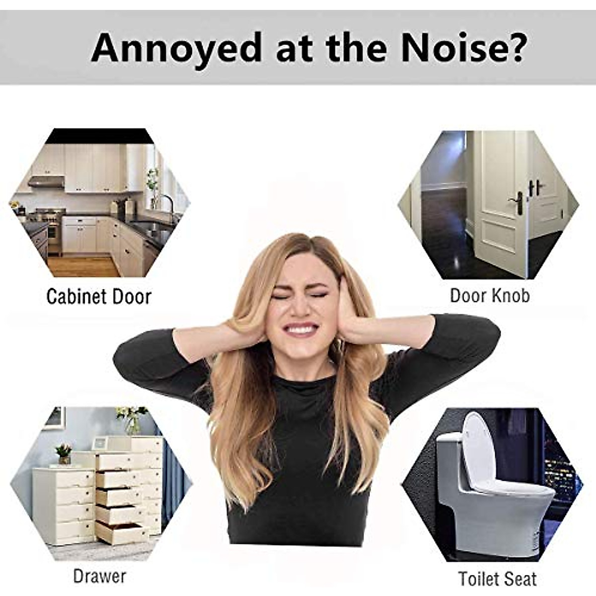 Cabinet Bumpers Tiny Drawer Bumpers Pads ，Self-Adhesive Clear Rubber Dots Feet Tiny Bumpons for Furniture Table Laptop 200 PCS