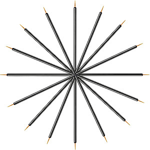 100 Pack Disposable Eyeliner Brush, JASSINS Eye liner Applicator Cosmetic Eye Wands Makeup Tool