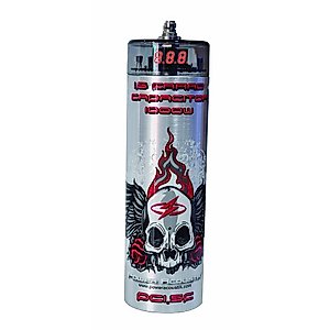 Power Acoustik PC1.5F 1.5 Farad Digital Power Capacitor