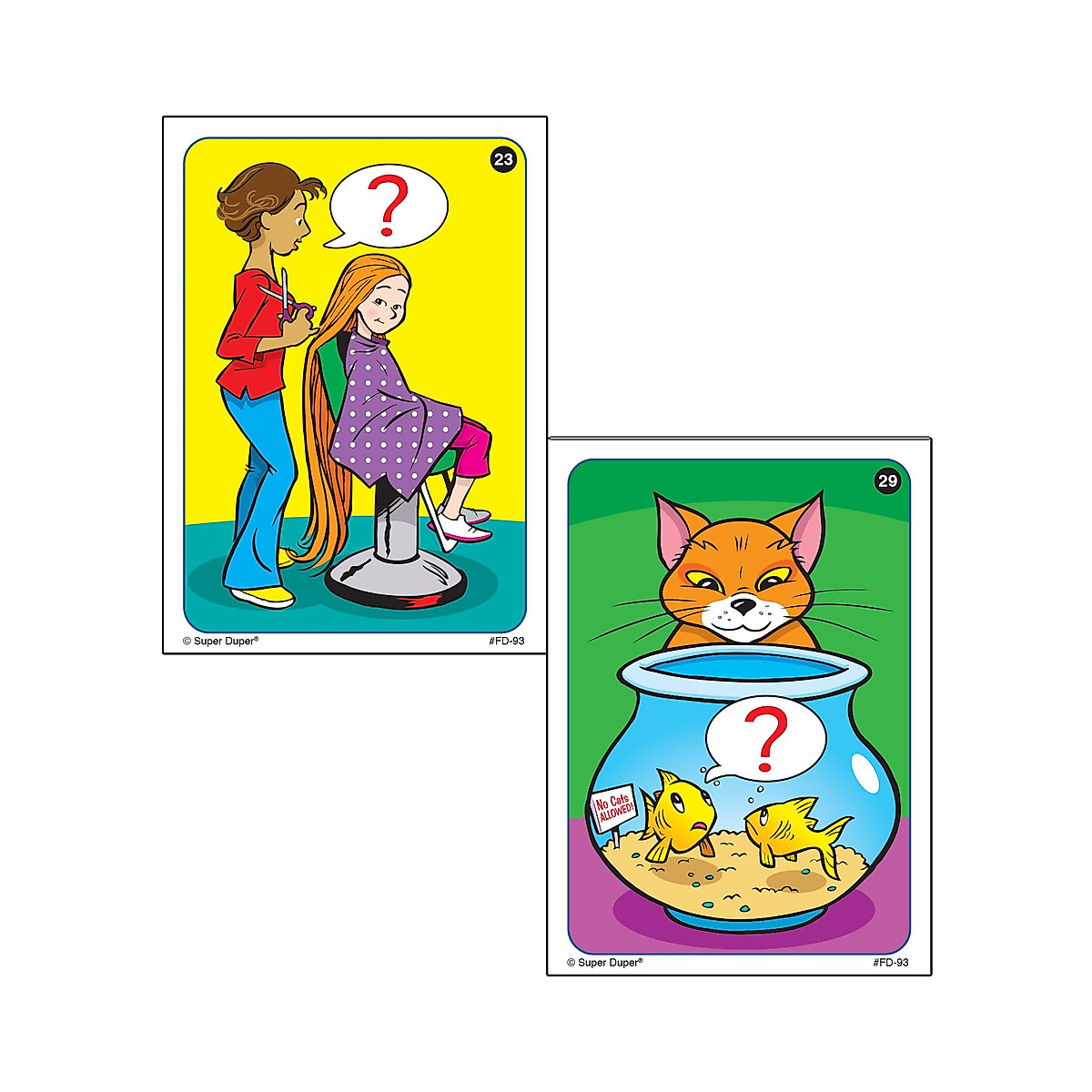 Super Duper Publications | What are They Asking? Fun Deck Flash Cards | Educational Learning Resource for Children