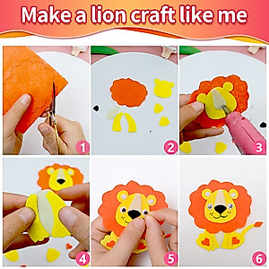 IOOLEEM Yellow Felt Sheets, 30pcs 7"x11.3"（Close to A4 Size - 18x28.5 cm Pre-Cut Felt Sheet for Crafts, Craft Felt Fabric Sheets, Sewing Felt Rectangle for Patchwork.