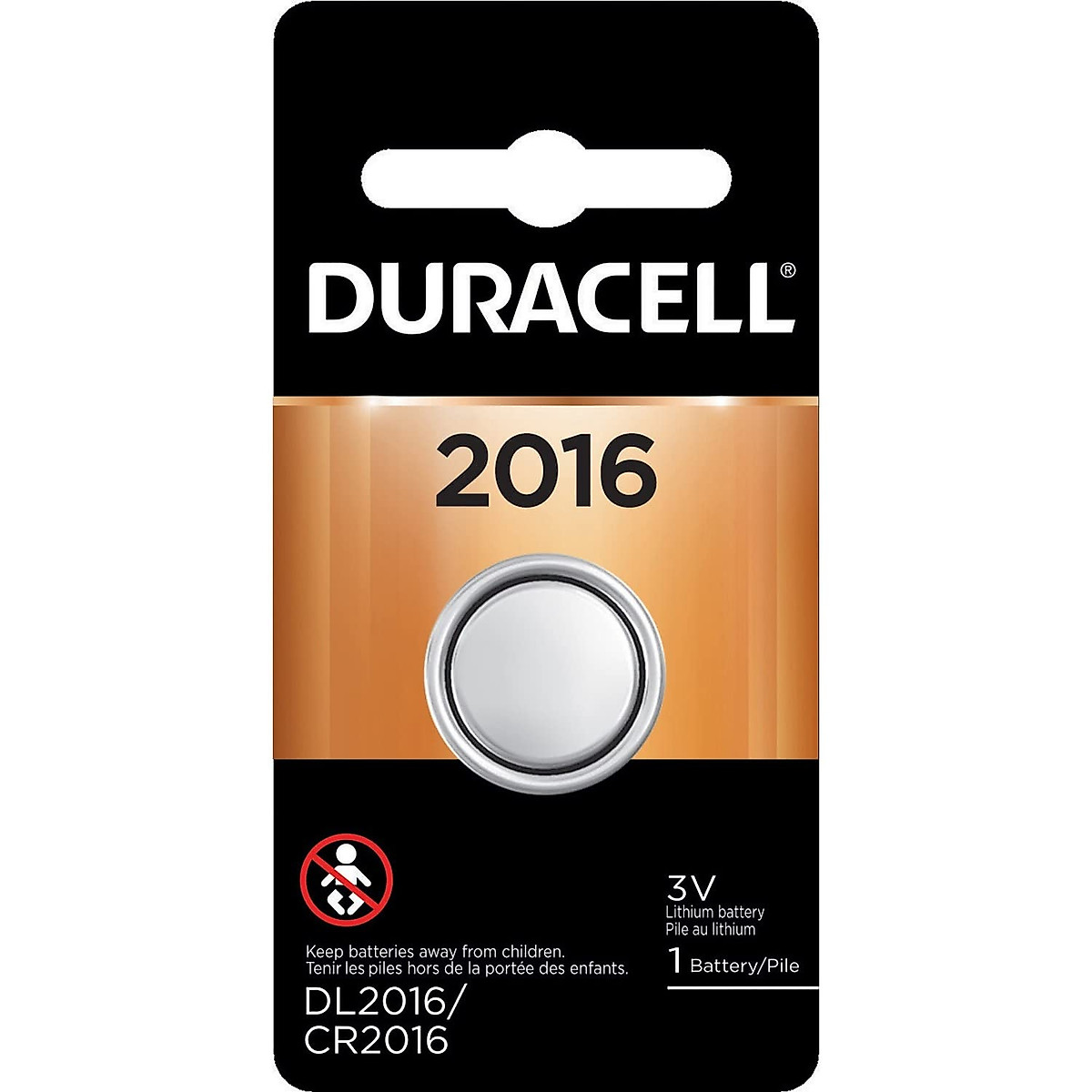 Duracell Lithium Battery Security 3 Volt 2016 1 Each
