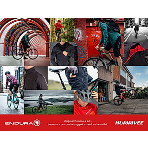 Endura Mens Hummvee MTB Cycling Glove Full Finger - Black, Large