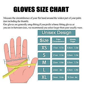 Koxly Winter Gloves Waterproof Windproof 3M Insulated Gloves 3 Fingers Dual-Layer Touchscreen Gloves for Men and Women