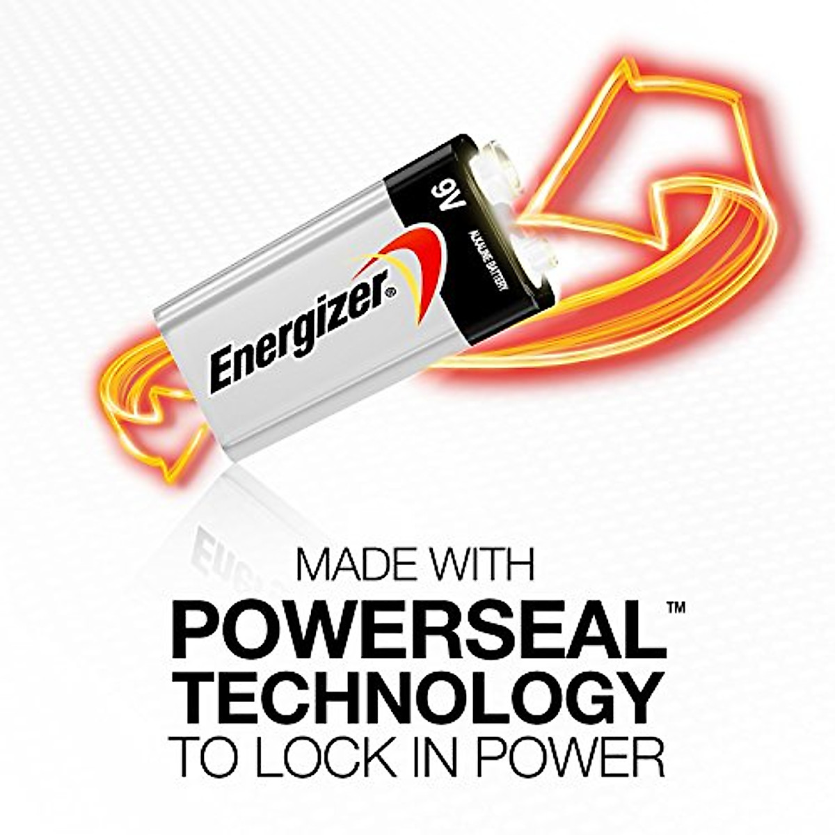 Energizer Max Alkaline 9 Volt, 4-Count