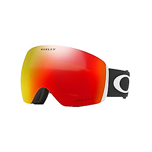 Oakley Flight Deck Prizm Snow Goggles Black W/Prizm Torch Iridium Lens