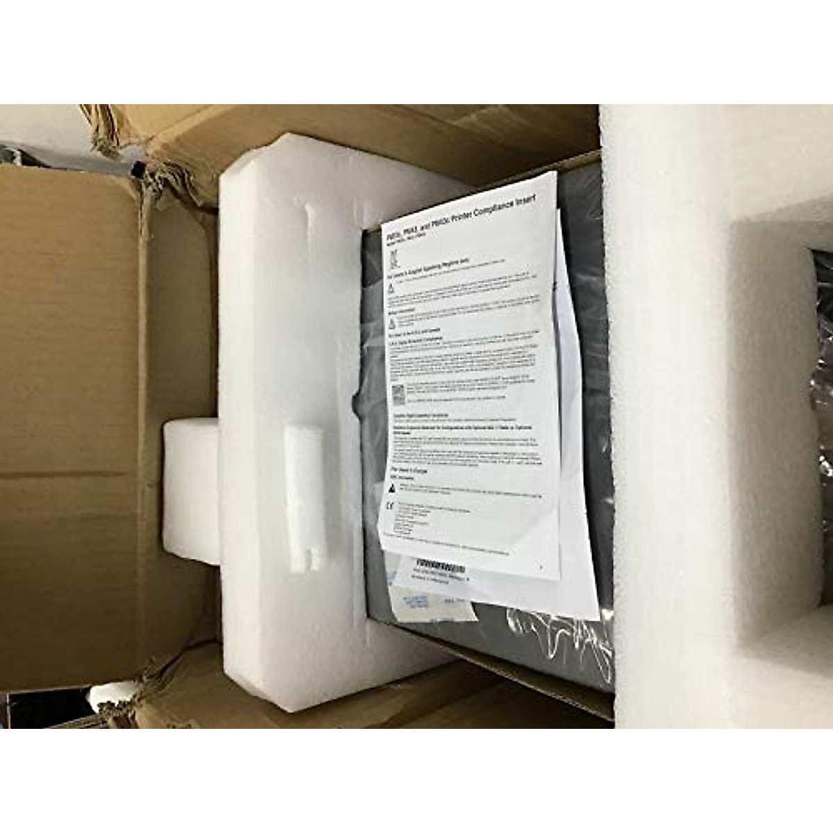 Intermec PM43A14000000201 Series PM43 TT Desktop Printer, 203 DPI, Touch Interface, WiFi A/B/G/N, Serial, USB, Ethernet, Fixed Hanger, US Power Cord