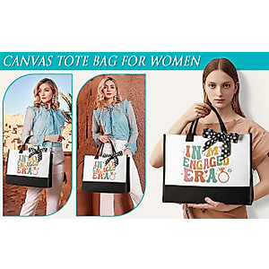 Engagement Gifts for Her Women, Bridal Shower Gifts for Bride to Be, Bachelorette Gifts for Bride Future Mrs, Fiance Gifts for Women Newly Engaged Gifts Engagement Party Gift Basket w/Canvas Tote Bag