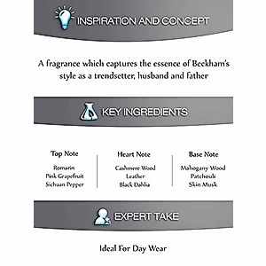 David Beckham Homme by David Beckham for Men - 2.5 oz EDT Spray, Eau De Toilette Spray