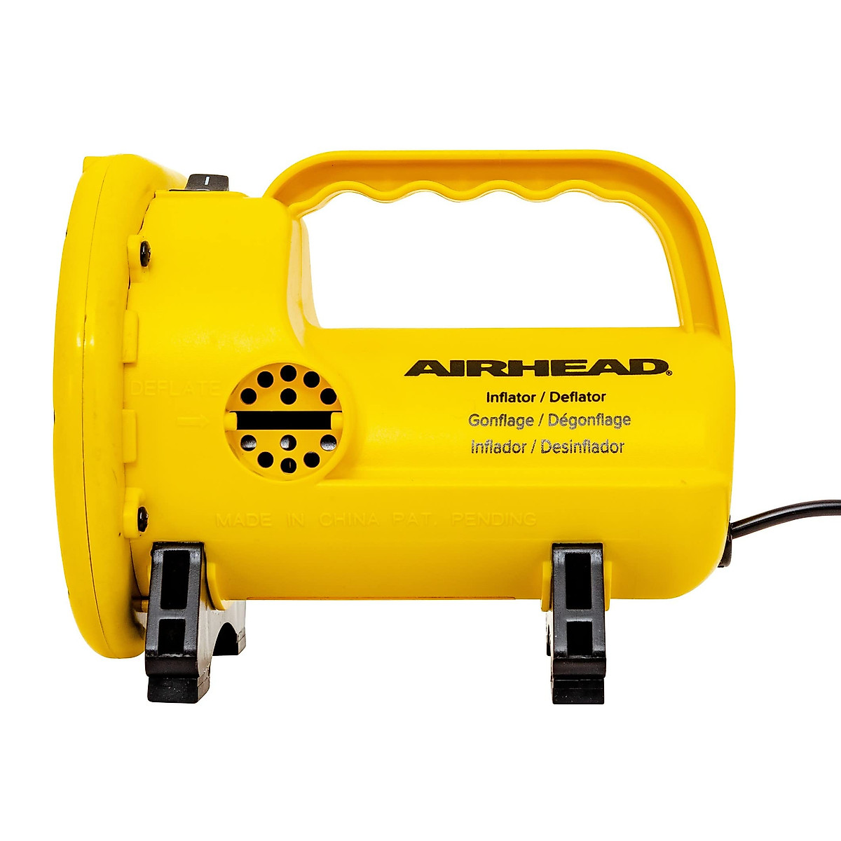Airhead High Pressure Air Pump, 12v, Yellow (AHP-12HP)