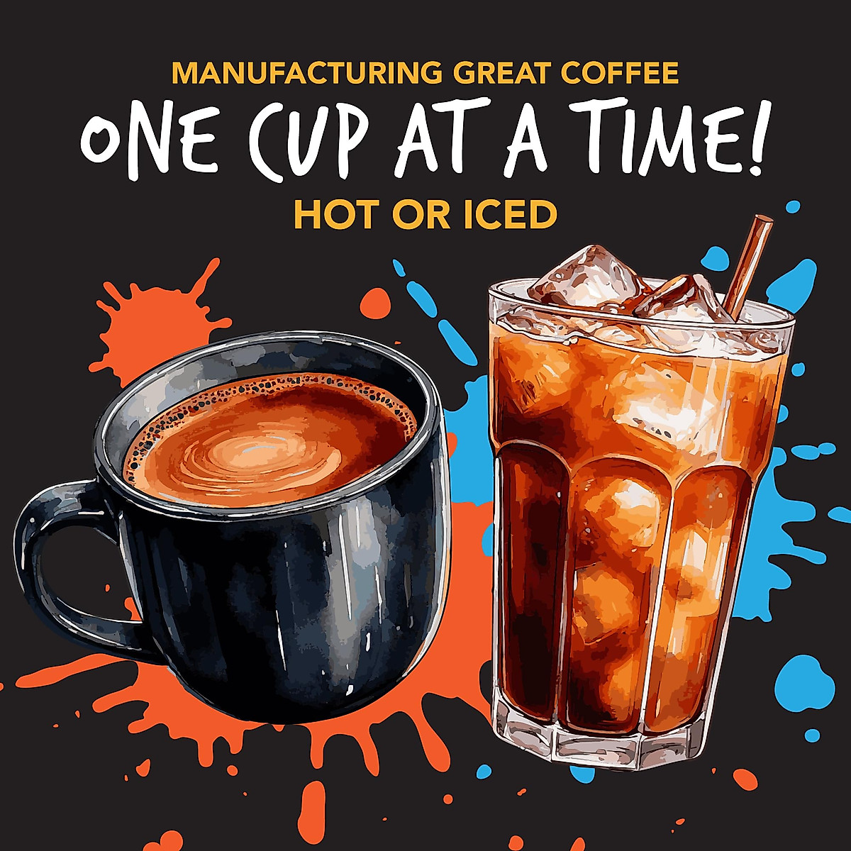 Java Factory High Caffeine Ground Coffee, Da Bomb Dark Roast, Double Caffeinated for a Bold, Strong Brew, 12 Ounce Bag, Perfect for French Press and Drip Coffee Makers