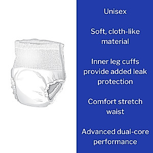 McKesson Ultra Underwear, Incontinence, Heavy Absorbency, Medium, 80 Count