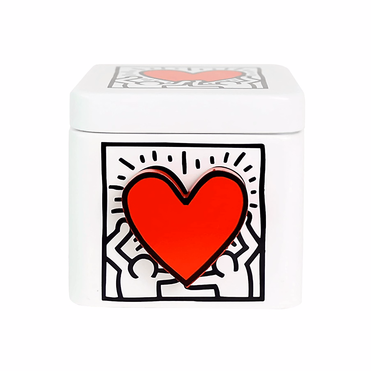 Keith Haring Lovebox | Mother's Day Luxury Gift | Gift for Art Lover | Gifts for Boyfriend, Girlfriend, Couple