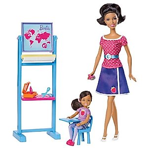 Barbie I Can Be Teacher Nikki Doll Playset