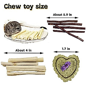 kathson Wooden Hamster Stand Platform Guinea Pig Climbing Exercise Toy Chinchilla Activity Playground Cage Accessories with Metal Edging for Bird Parrot Mouse Gerbil and Dwarf(6.5x5.7x0.87 inches)