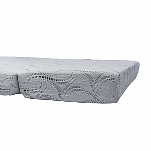 Cozyway 1/3 Bifold RV Short Queen Mattress - 8 Inch Memory Foam, Perfect for RVs and Campers, Queen Short Mattress Alternative