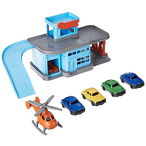 Parking Garage and Mini Fastback Blue/Green Bundle