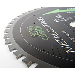 Echo Corner 6-1/2" Steel Cutting Circular Saw Blade, for Mild Steel Sheet Carbon Steel Plate Angle-Iron or Other Tough Metal, Carbide TCT 40-Tooth 5/8" Arbor