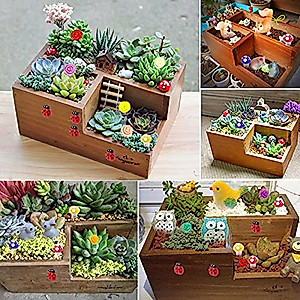 54 Miniature Fairy Garden Decorations, Including Miniature Fairy Garden Houses, Animals, Miniature Statues, Micro Landscape Decoration Kits, DIY Doll House Decoration Kits, Flower Pot Decorations