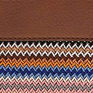 Fossil womens Kinley Large Crossbody, Colorful Stripes, One Size US