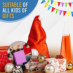 BYBAXX 16 Pieces Small Gift Bags With Handles In 8 Different Vibrant Colors, Kraft Gift Bags Sized 8.3x6.29x3.1” Are Convenient For Birthday Parties, Weddings, Baby Shower, Halloween