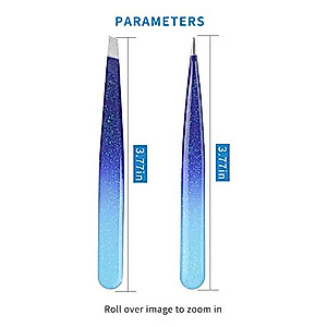 Precision Tweezers Set – Eyebrow Tweezers For Women Professional Stainless Steel Slant Pointed Tweezers For Ingrown Hair Removal, The Best Tweezer For Your Daily Beauty Routine – EMEOW