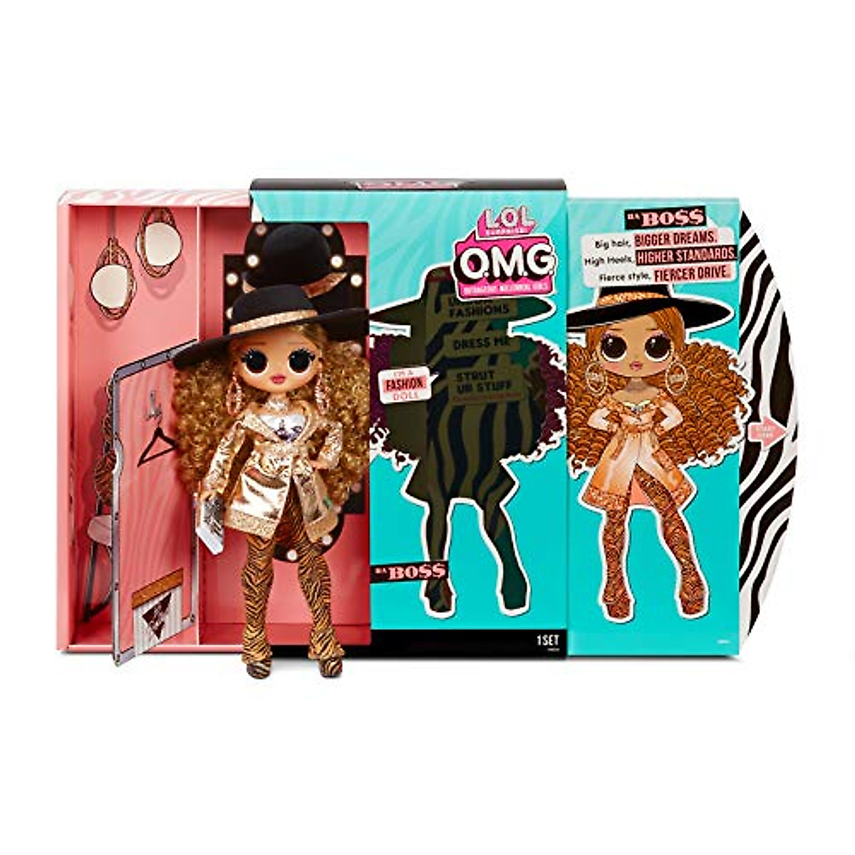 L.O.L. Surprise! O.M.G. Series 3 Da Boss Fashion Doll with 20 Surprises