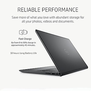 Dell Inspiron 15 3525 Laptop - 15.6" FHD Display for Business, AMD Ryzen 7 5700U(8-core, Beats i7-1265U) Processor, 64GB RAM, 2TB SSD, Long Battery Life, Wi-Fi, Bluetooth, HDMI, Windows 11 Home