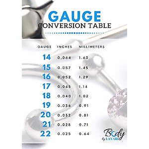 Lavari Jewelers 22 Gauge Curved Screw White Butterfly Pink Flower Nose Ring Set for Women in 14k Yellow Gold Piercing Jewelry Set