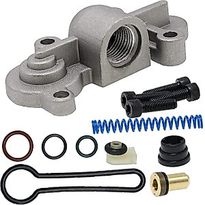 6.0 Blue Spring Kit Upgrade,fuel pressure Regulator Kit - Fits Ford Blue Spring Kit 6.0 Powerstroke F250, F350, F450, F550 2003, 2004, 2005, 2006, 2007- Replaces 3C3Z-9T517-AG, 3C3Z9T517AG
