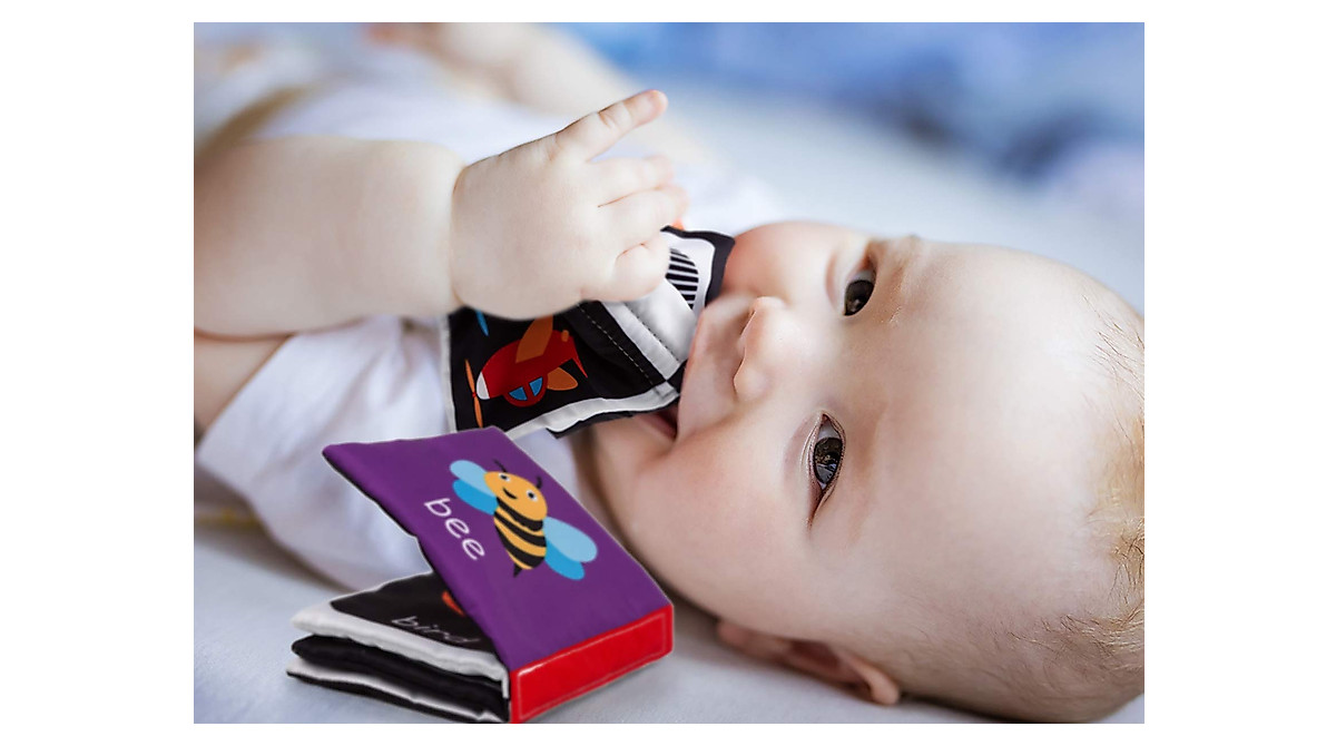 Baby First Soft Activity Cloth Book Set for Infants