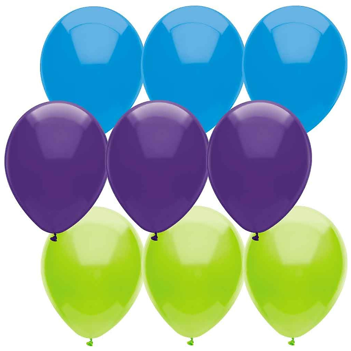 Amscan Anagram Unique Birthday Balloons, Large Ninja Theme Collection, Party Accessory, Multicolor, 7th Birthday Officially Licensed