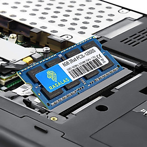Rasalas 8GB PC3L-12800S ddr3l-1600 sodimm 1600mhz Laptop RAM DDR3L 1600 2Rx8 8gb ddr3 Laptop 12800s pc3 1.35V 204-Pin CL11 Dual Rank Ram