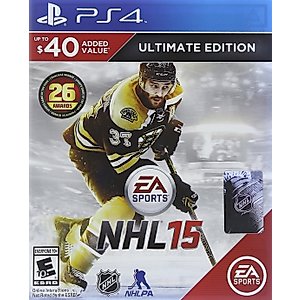 NHL 15 (Ultimate Edition) - PlayStation 4