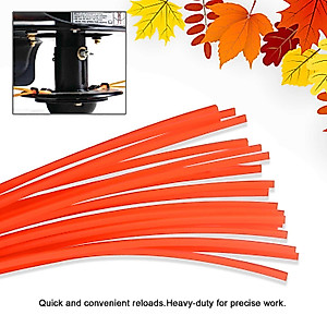 AMTHKNO 490-040-C035 18-Inch x .155" Trimmer Line/Cutting Lines, Compatible with MTD Cub Cadet Wheeled String Cutting Trimmer, Replace 743-0112 731-10080 Model. (20 Pack)