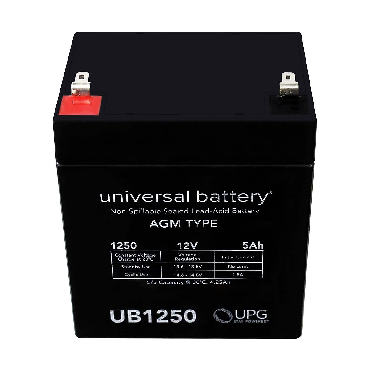 UPG 12V 4Ah SLA Replacement Battery for Digital Security Controls DSC BD4-12