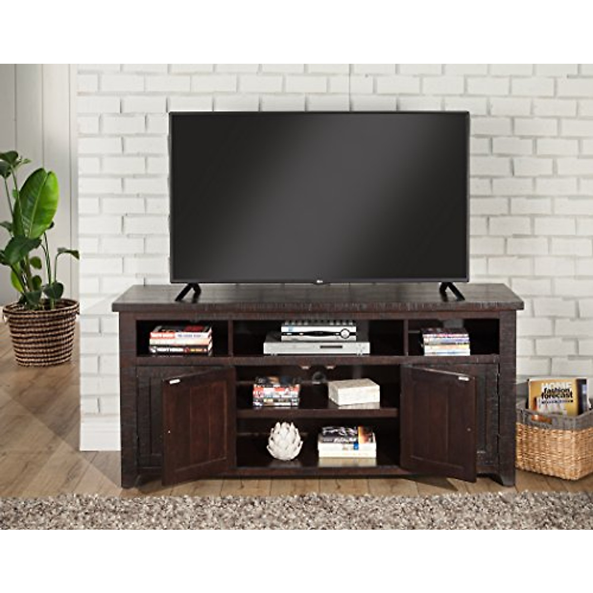 Martin Svensson Home Coffee Plantation 65" TV Stand, Espresso